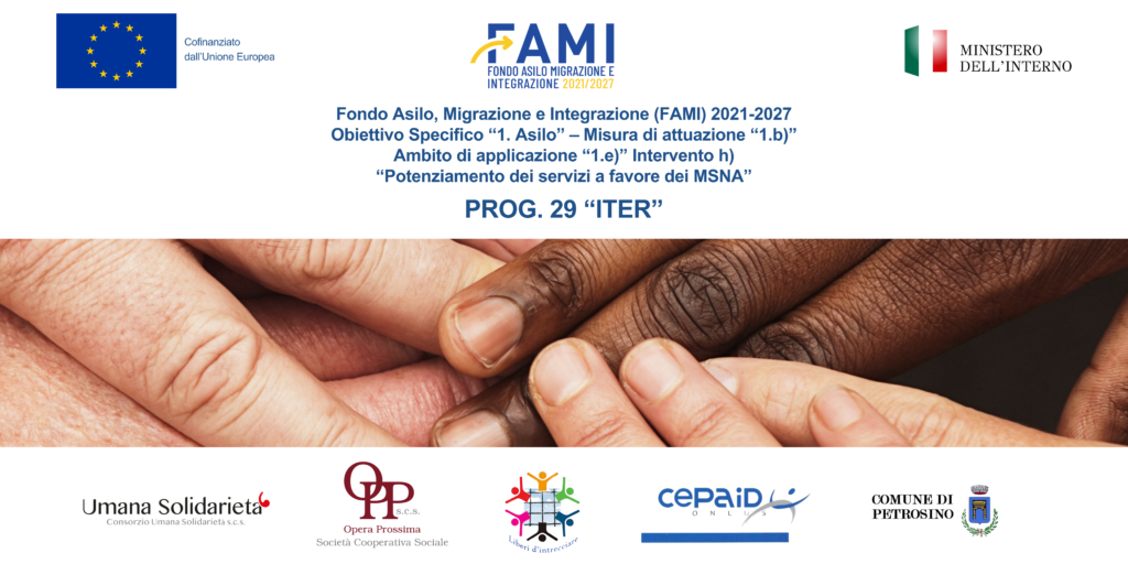 Progetto Fami 29 “Iter” | Consorzio Umana Solidarietà S.C.S